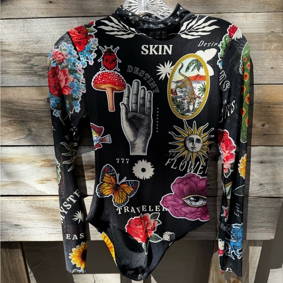 Free People | Tops | Free People Agua Bendita Mei One Piece Surf Suit ...